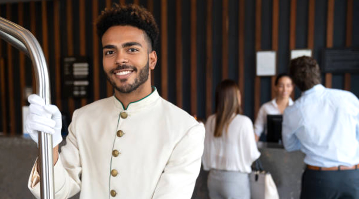 Le métier chef de réception